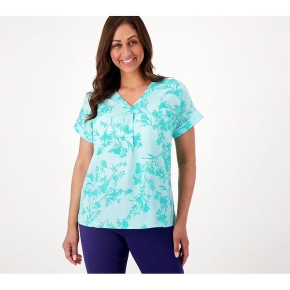 Belle by Kim Gravel | Tops | Belle By Kim Gravel Womens Top Plus Sz 2x ...
